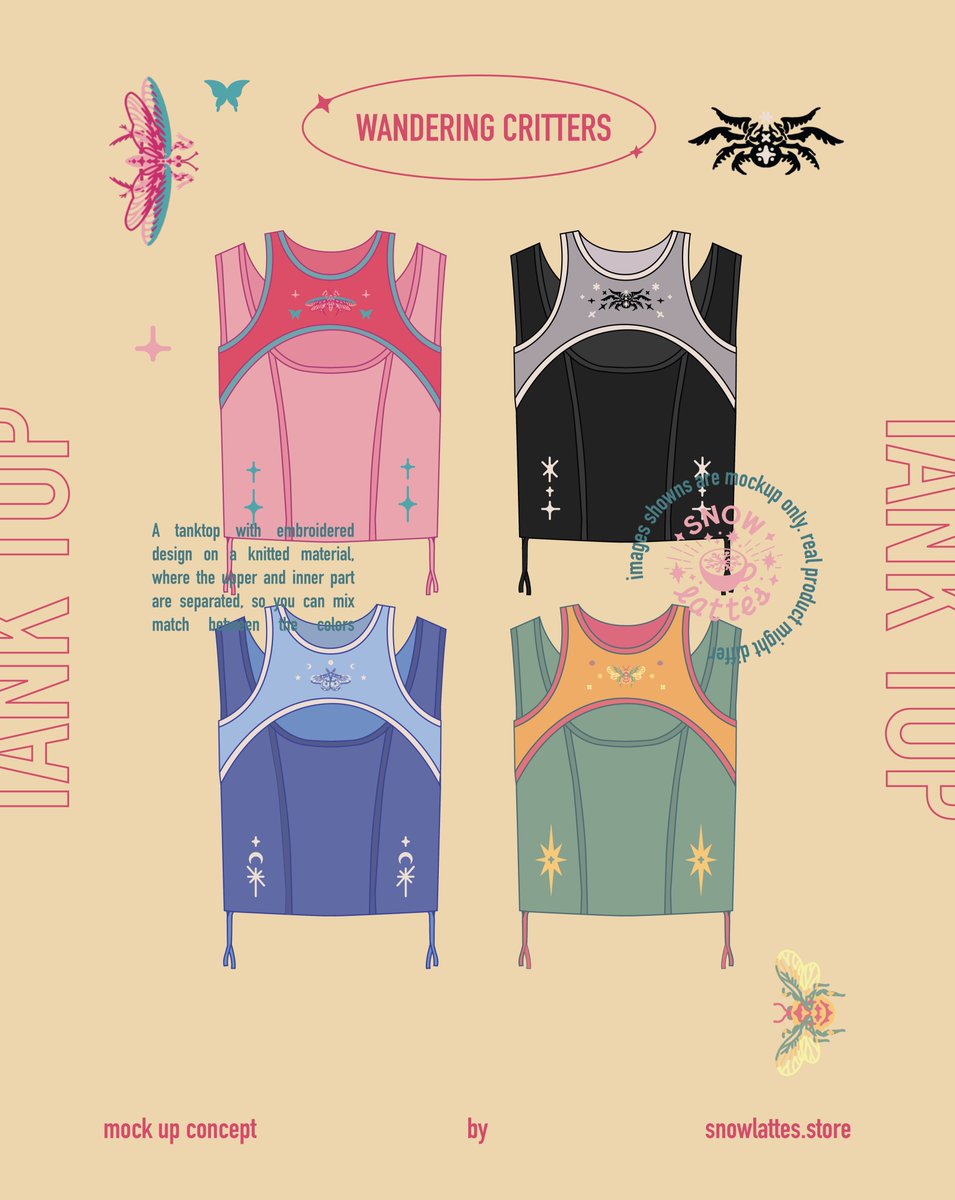 「new tank top designs planned for either 」|snow | heads empty no ...