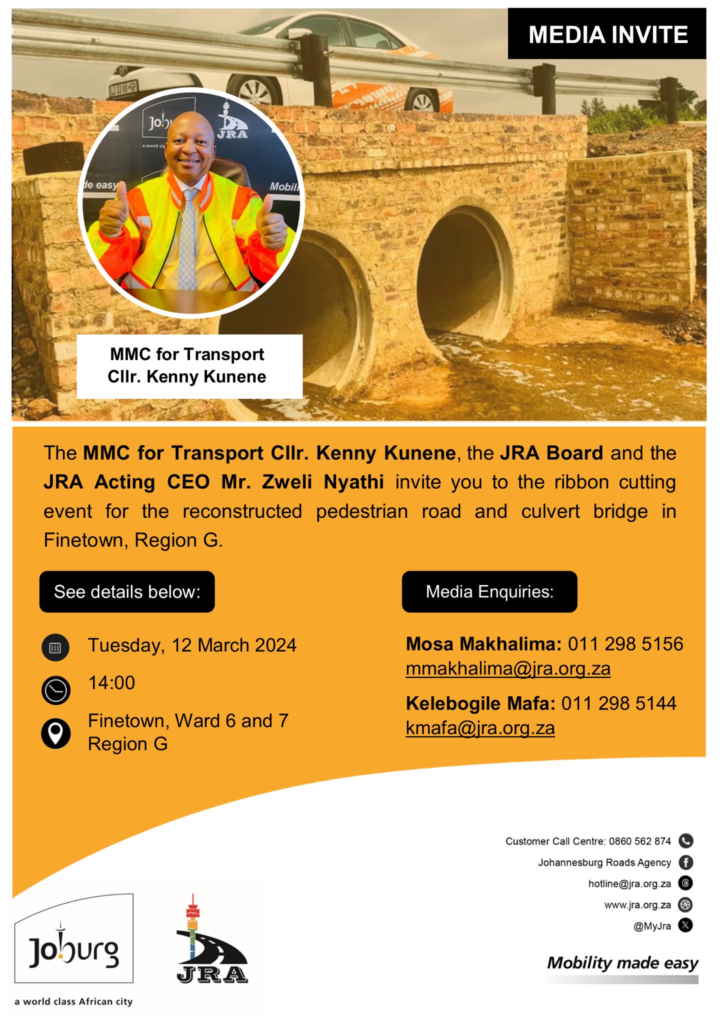 Johannesburg Road Agency Logo Joburg Is Testing Cheaper And More