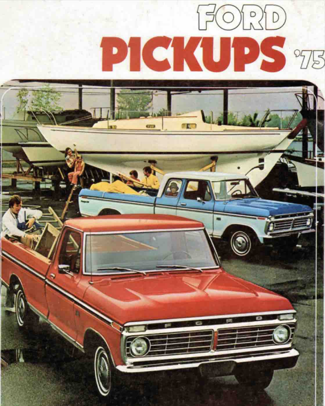 1975 Ford Truck Magazine Ads The Autofab Spare Parts Truck Races The