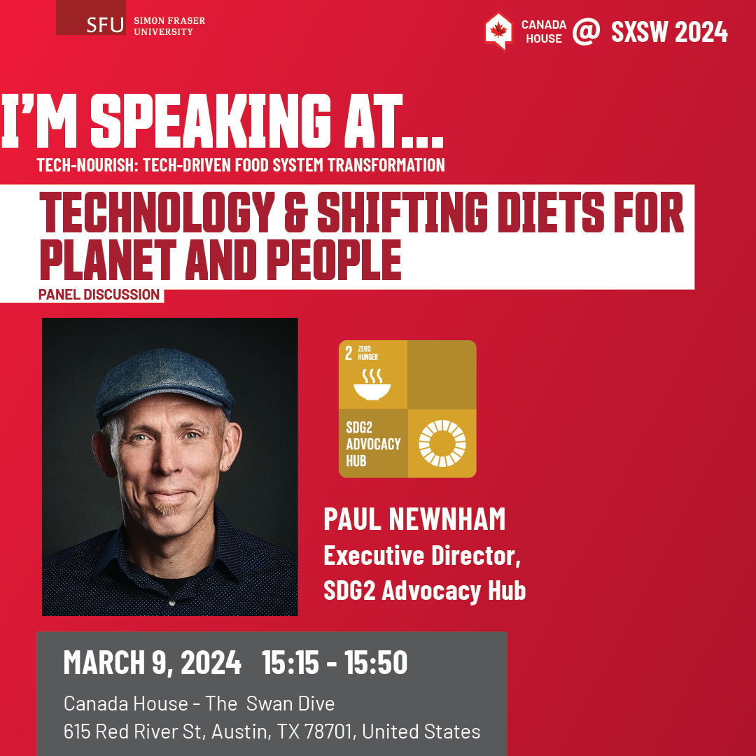 Climate Conscious Catering at COP28 | SDG2 Advocacy Hub