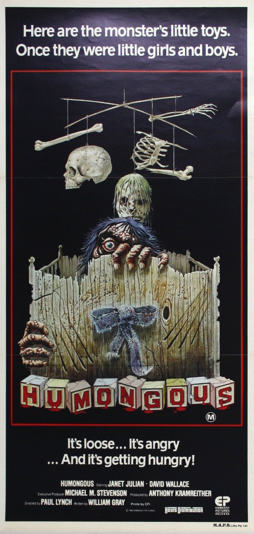 Humongous 1982 Humongous (1982) | Kindertrauma