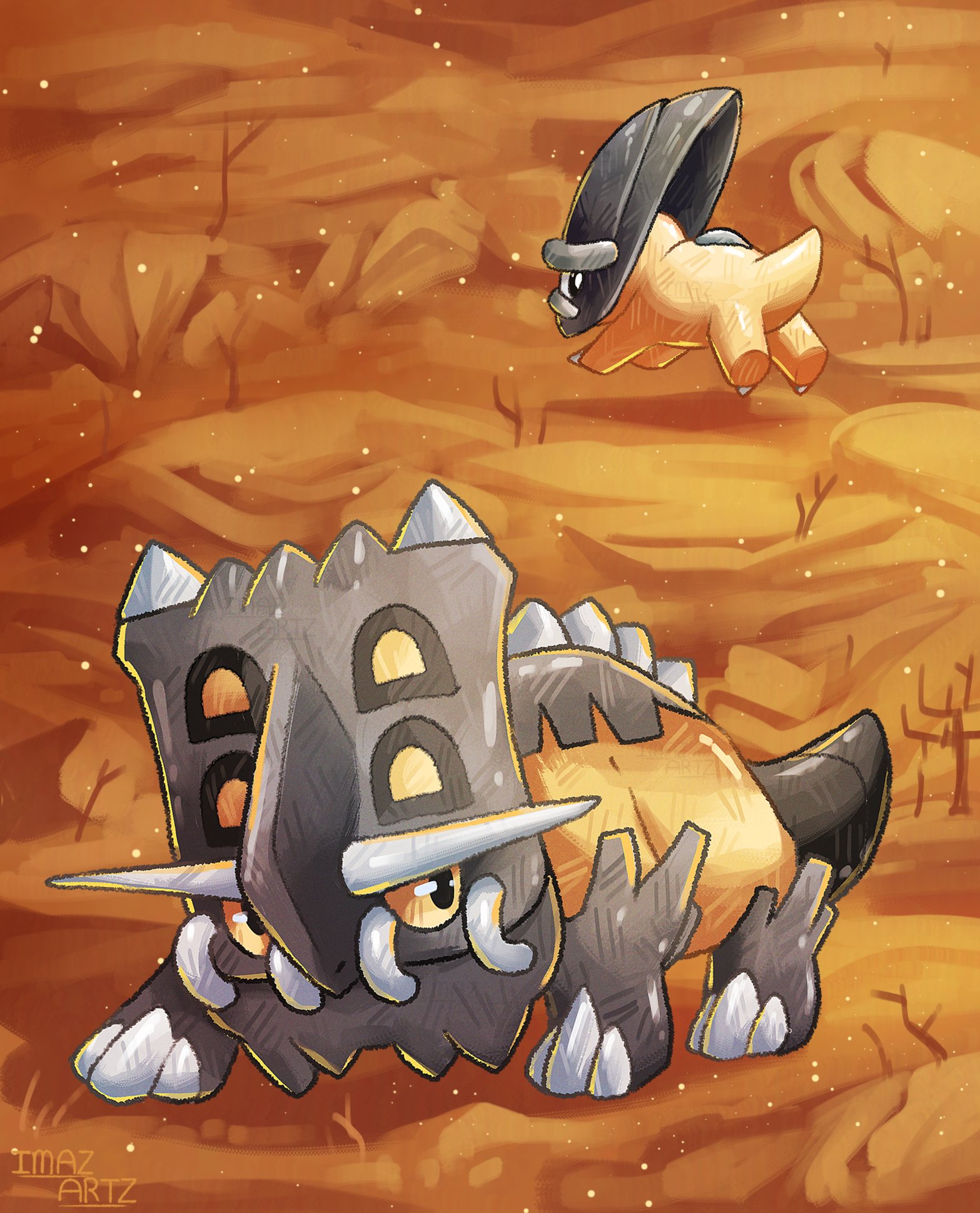 Pokemon Shieldon Evolution