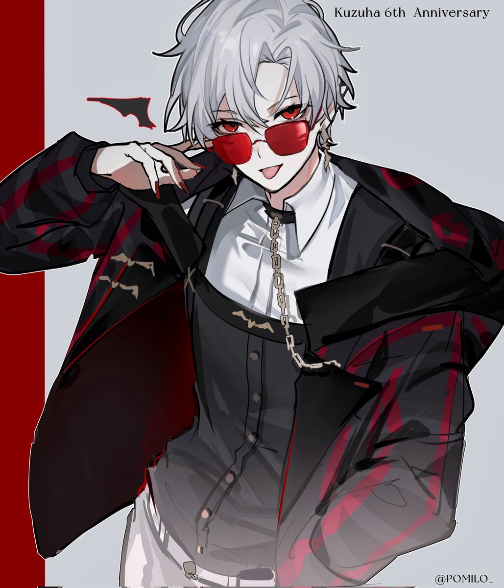 葛葉6周年#KuzuArt 」|柚間失格のイラスト