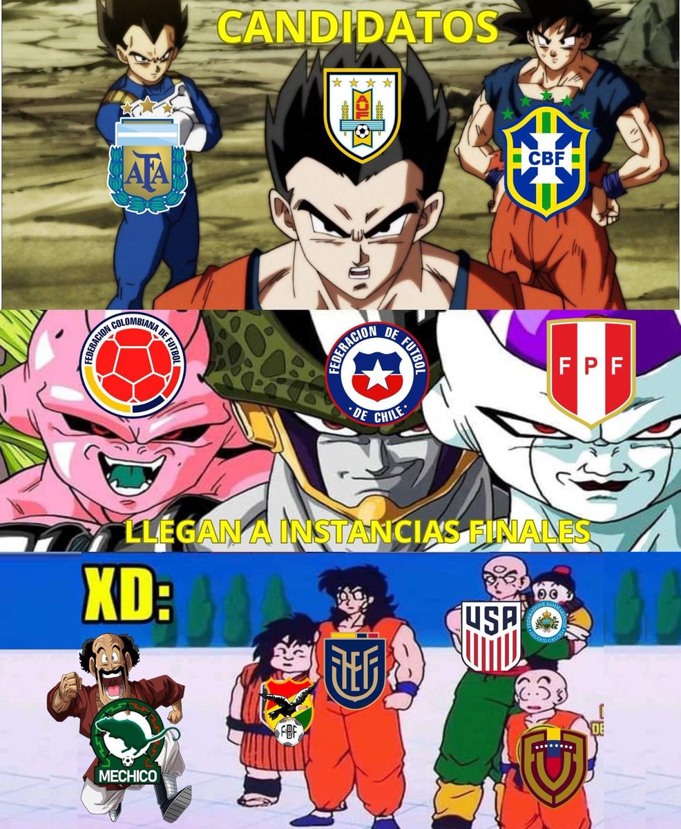 Memes Dbz Copa America