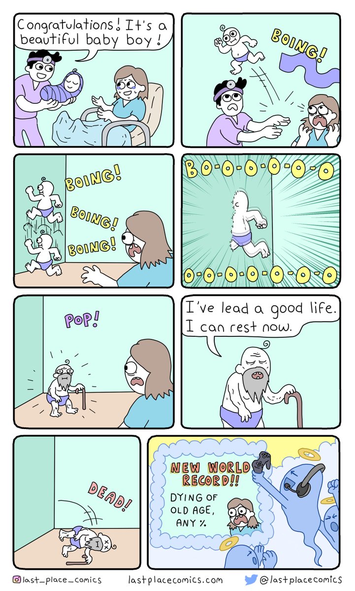 「👶New comic: Beautiful Baby👶 (Tap in to view) 」Zach | Last Place Comicsの漫画