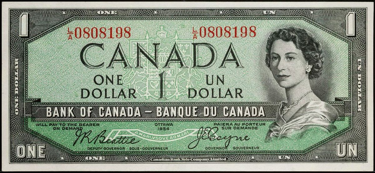 Pay close attention to this Canadian dollar's image, and you will ...
