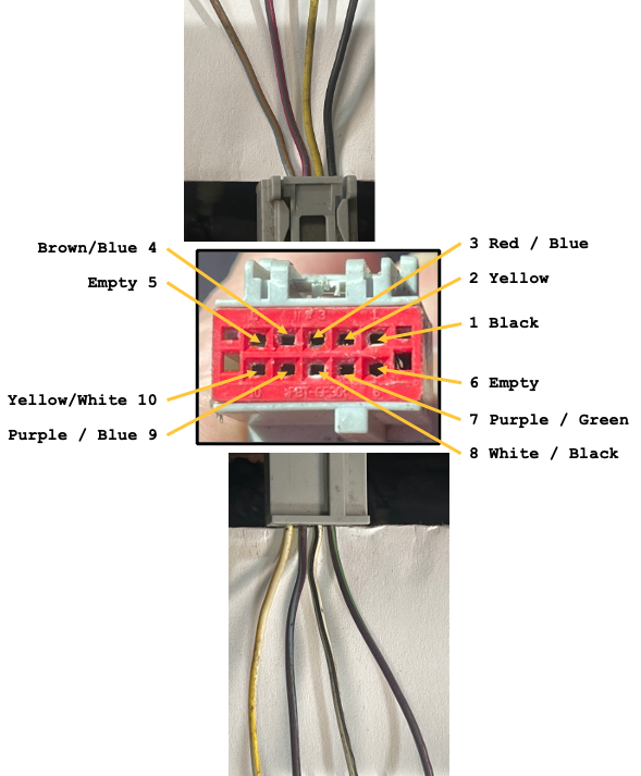 Power Window Switch Diagram