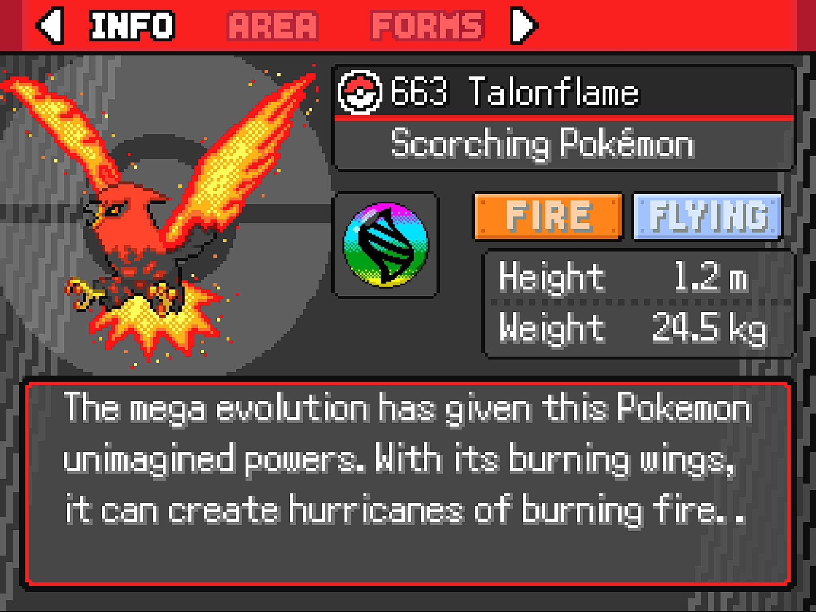 Talonflame Mega Evolution Mega Evolutions | The Cosmic Quest Official