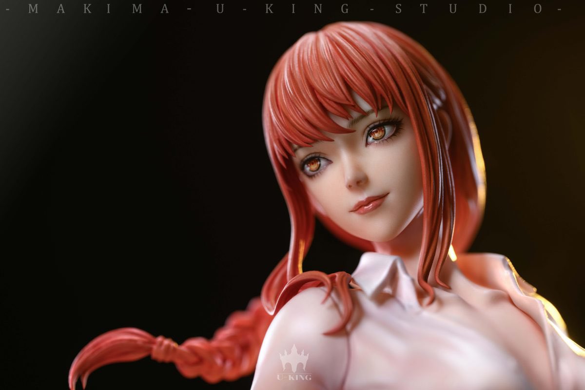 チェンソーマン「U-KING Studio - Chainsaw Man Makima チェンソ」|お稲荷共鳴🔞のイラスト