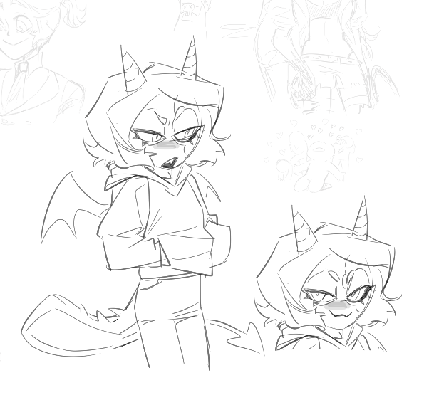 「Okay, that was really fun, especially drawing Catlastor. #Ha」 ️Adri ...