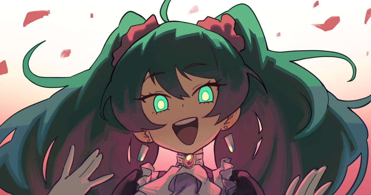 初音ミク 「I drew the miku 」|Pikuのイラスト