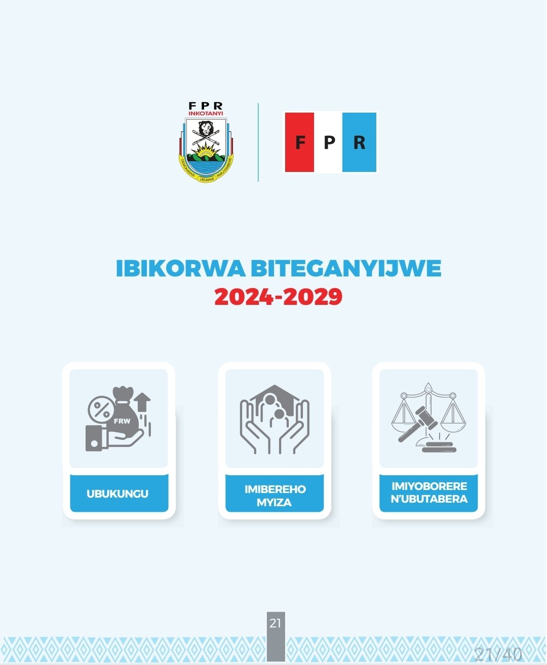 Logotipo De Rpf Inkotanyi