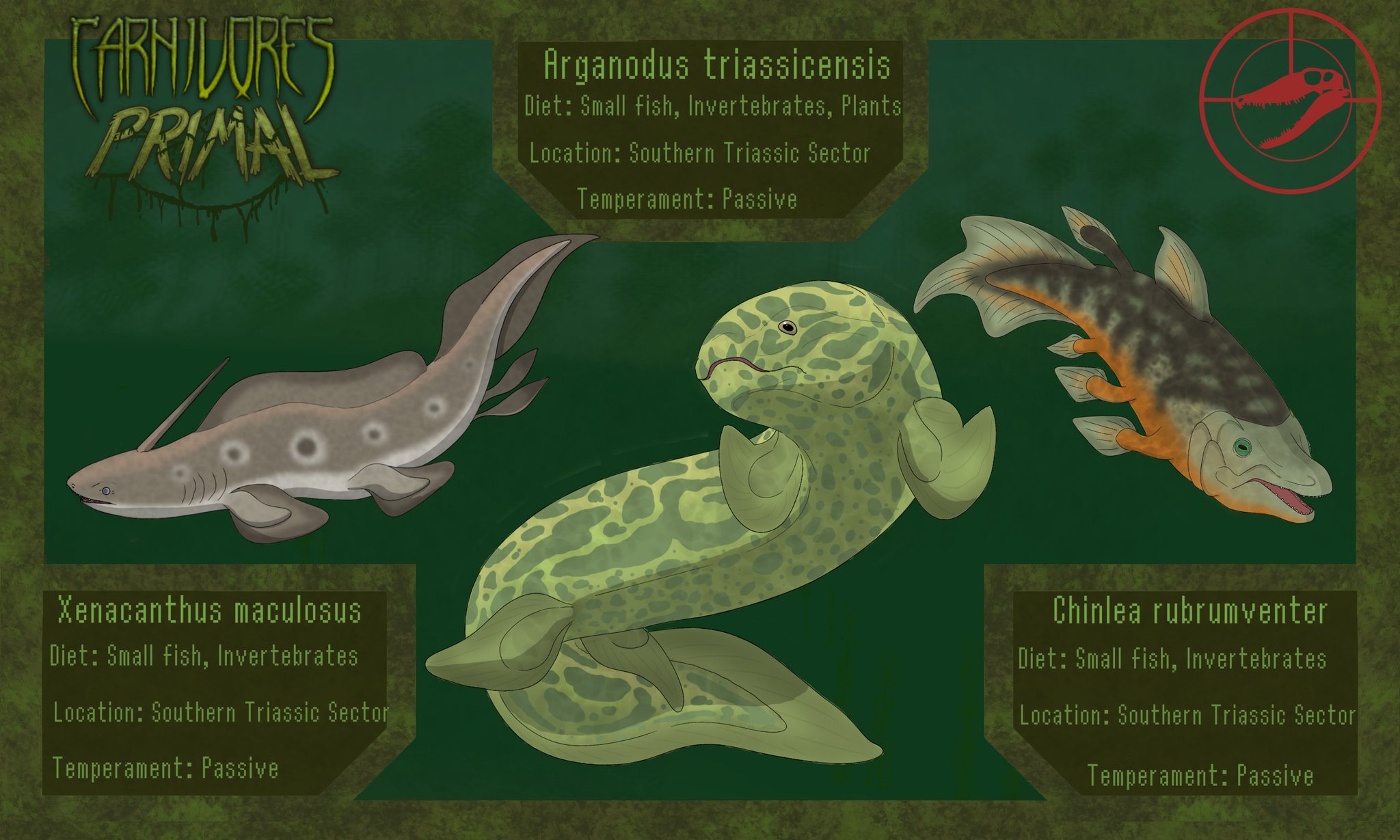 Xenacanthus Fish