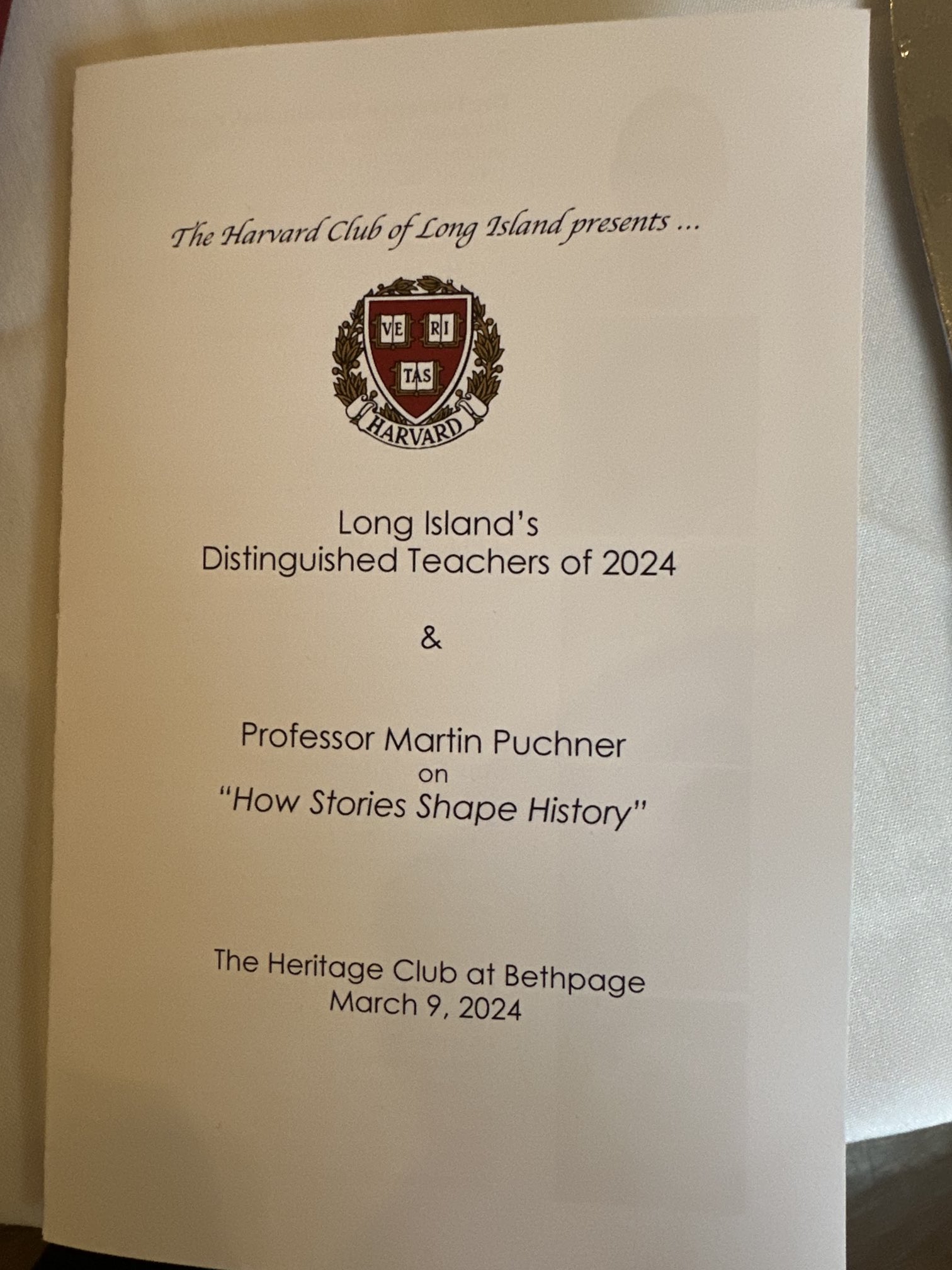 Harvard Acceptance Letter Envelope