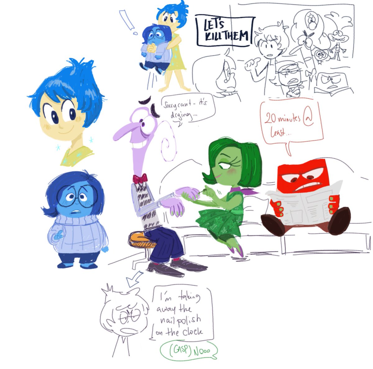 「Inside Out brain rot save me Inside Out brain rot save me 」⭐sophie⭐ ...