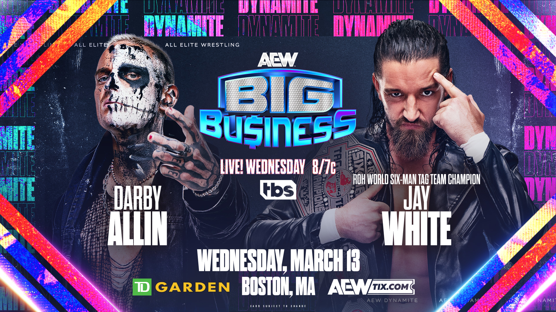 Cartelera AEW Big Business 2024 - TIM Wrestling