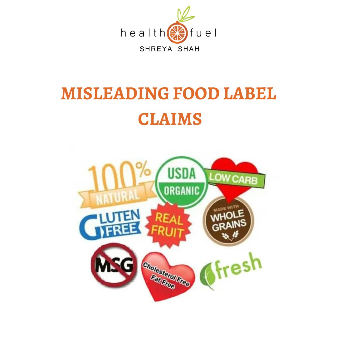 🚨Misleading Food Label Claims!! Health washing can be harmful to your ...