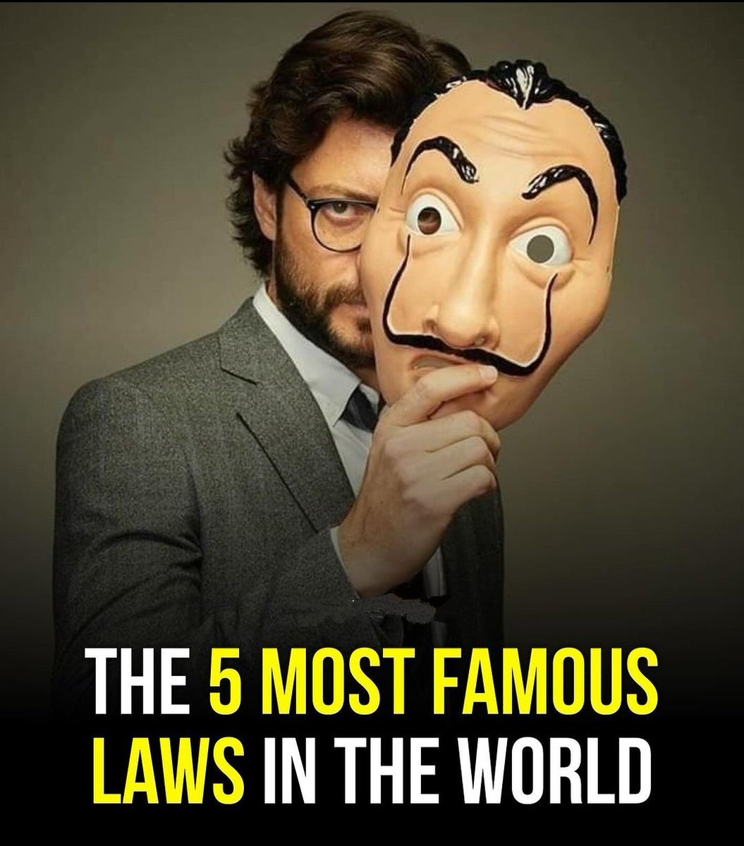 The 5 most famous laws in the world: - Thread from Business Mindful ...