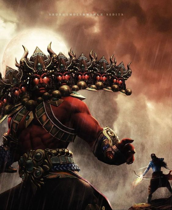 After Ravan KIDNAPPED Hindu Navagrahas, he also captured fierce God of ...