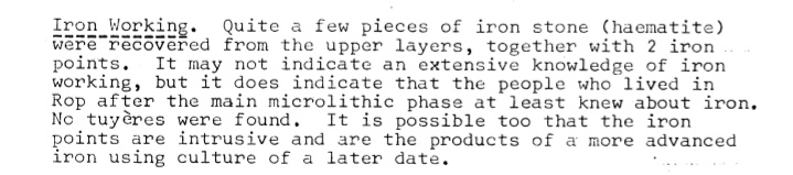 Rop rock shelter in the Jos Plateau of Nigeria, not far from Nok ...