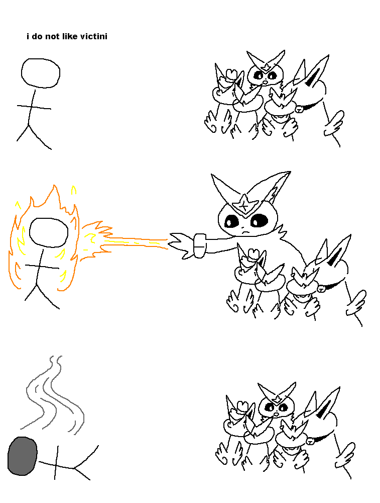 Victini Pokemon Coloring Pages