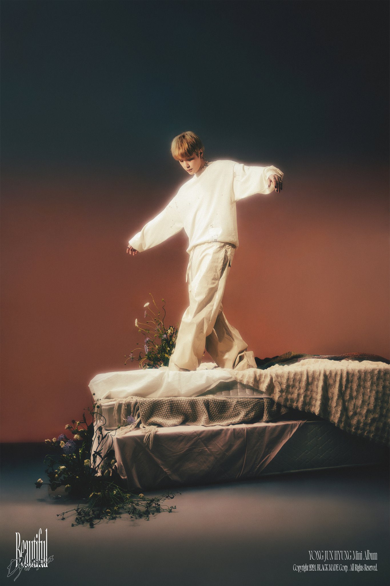 Junhyung Flower HyunA And Yong Jun Hyung Reveal Bold Wedding Photos