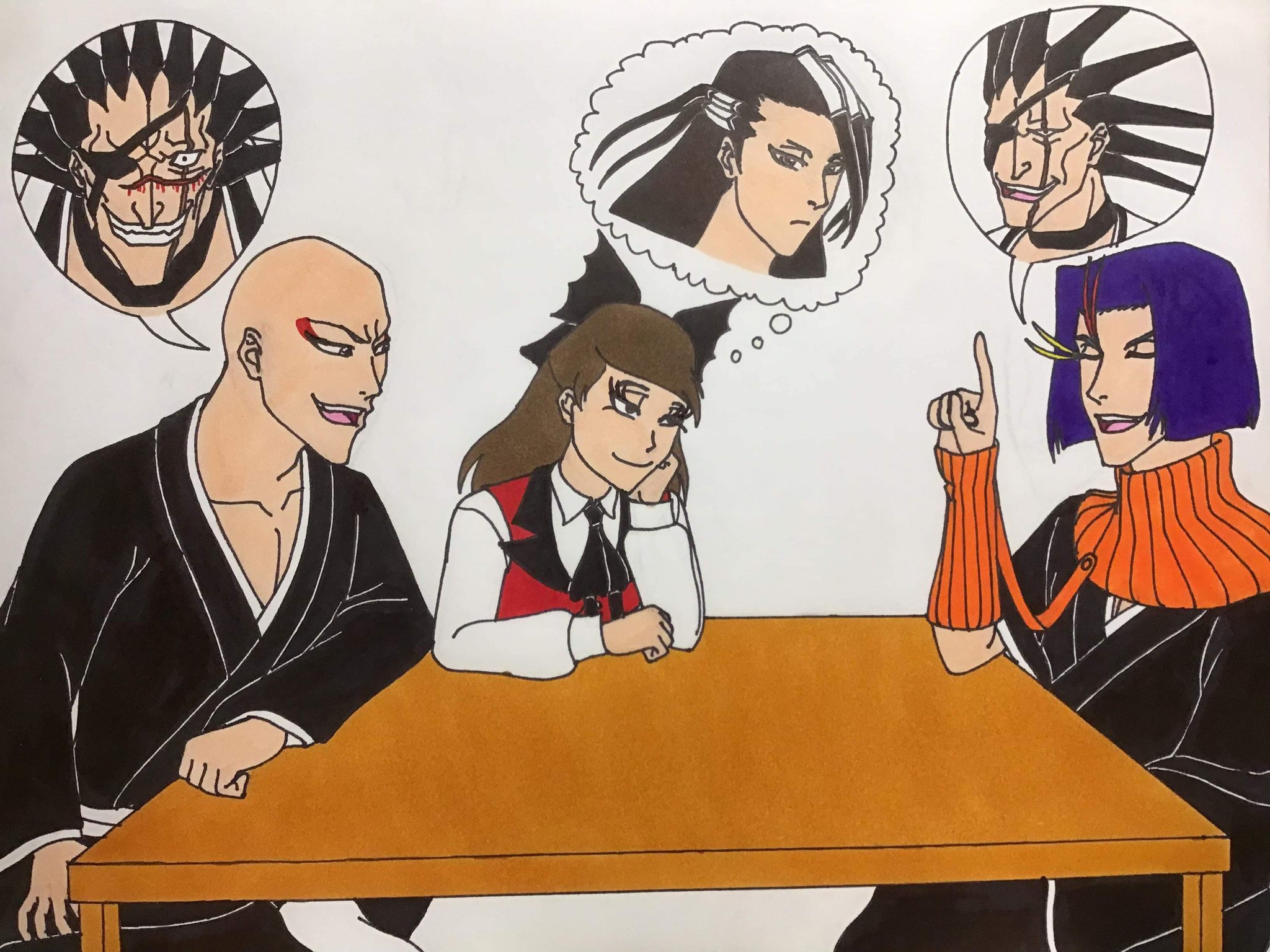 Bleach Squad 11 Logo Bleach Squad Twelve Insignia | AC Companion