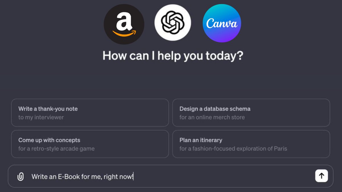 You can make $1,000,000 with 3 Free tools: 1. ChaGPT 2. Canva 3. Amazon ...