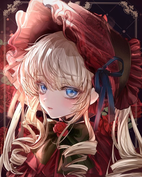真紅 「ローゼンメイデンの第5ドール 真紅 」|鳳梨ぴねのイラスト 真紅 「ローゼンメイデンの第5ドール 真紅 」|鳳梨ぴねのイラスト