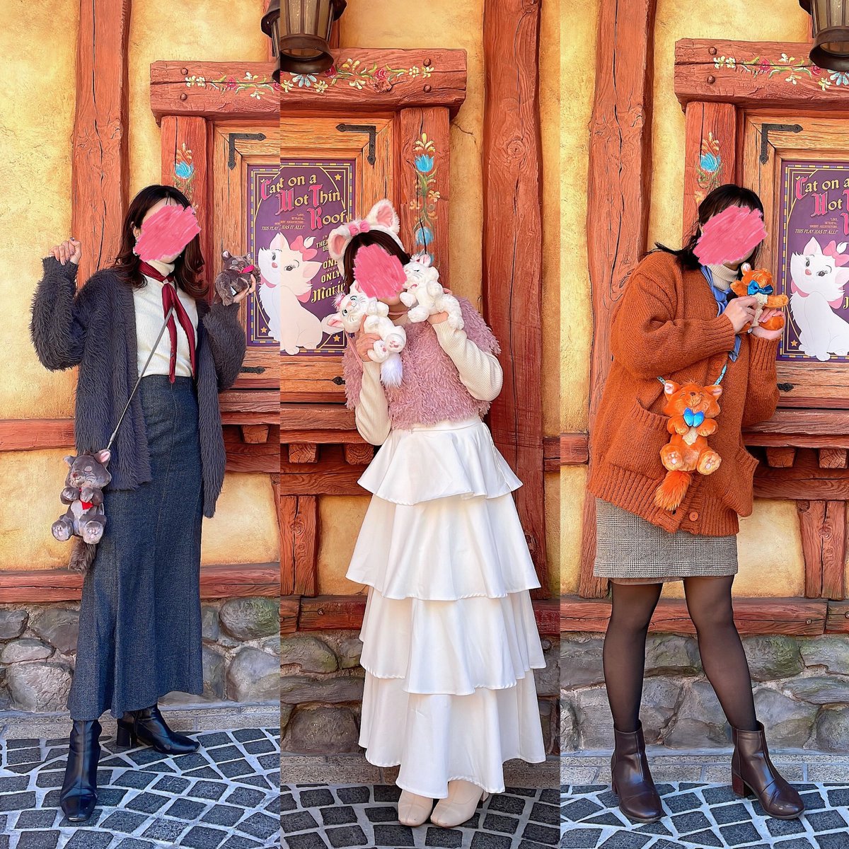 「先週末は念願のおしゃれキャット兄妹バウンドでした無事にマリーちゃんとベルリオーズ」|𝕞𝕠𝕔𝕠(もこ)🌹5/3TM(原稿6/18)のイラスト