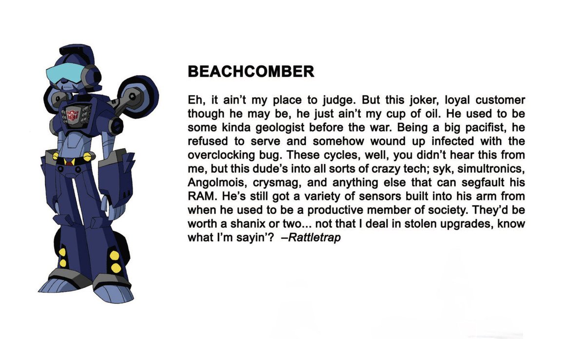 Transformers Animated Beachcomber