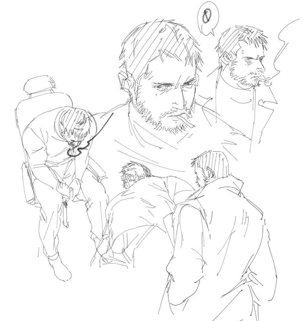 「human ! chilchuck headcanons and quick sketches.」CoffeeBrownnの漫画