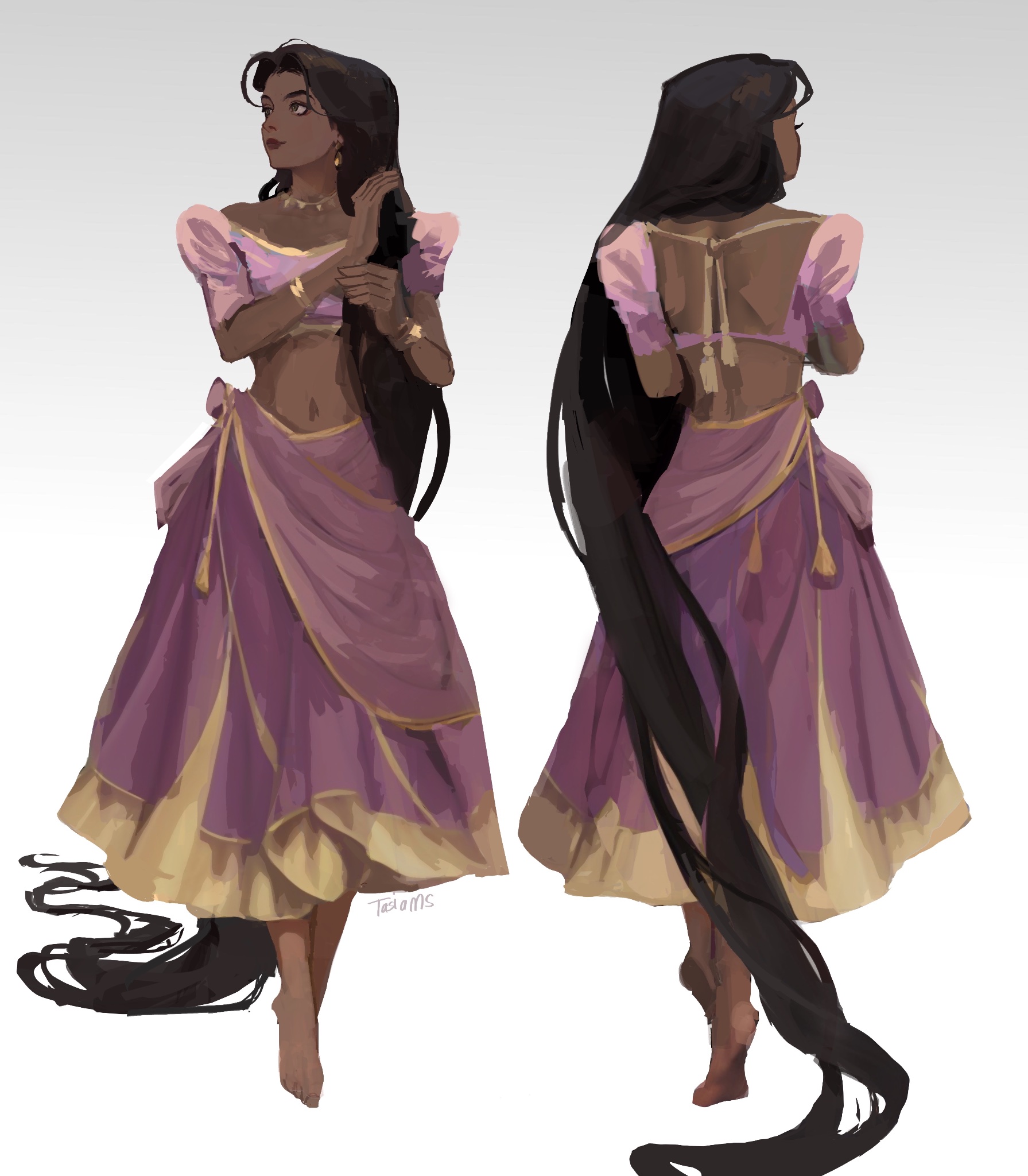 Rapunzel Concept Art