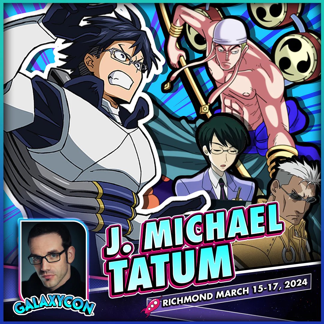 J Michael Tatum Anime Characters J. Michael Tatum Photo On MyCast