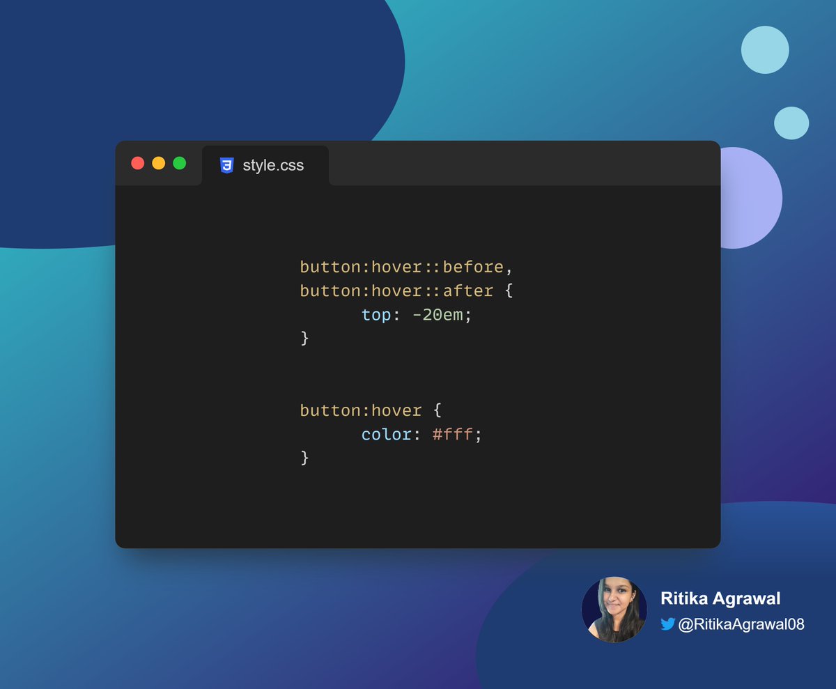 🔸button Wave Animation In 5 Simple Steps With Css🔸 A Thread🧵⬇️ Thread From Ritika Agrawal 4467