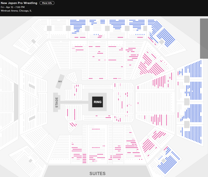 Mgm Grand Arena Seating Chart With Rows Loge Box 4D, Row 1 | Harlem