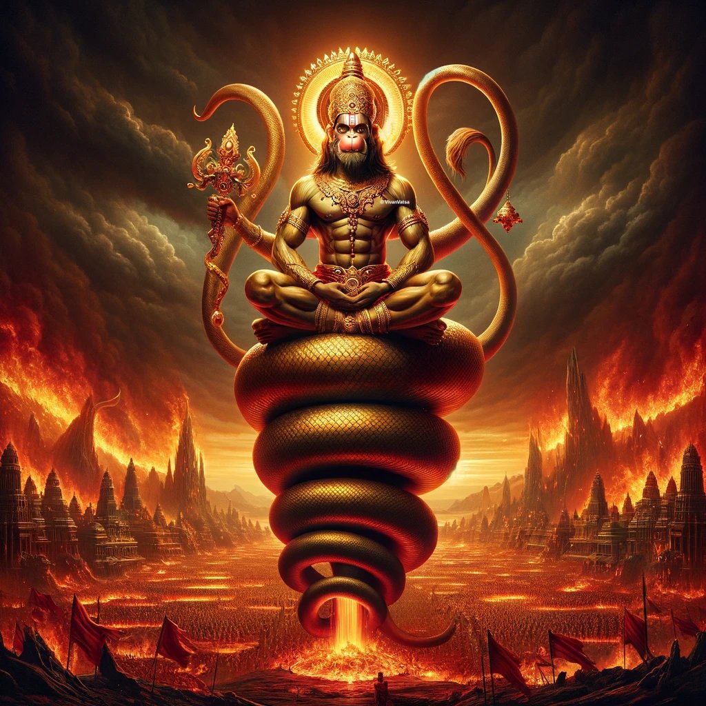 After Ravan KIDNAPPED Sita Maa, Hanuman Ji flew to Lanka searching for ...