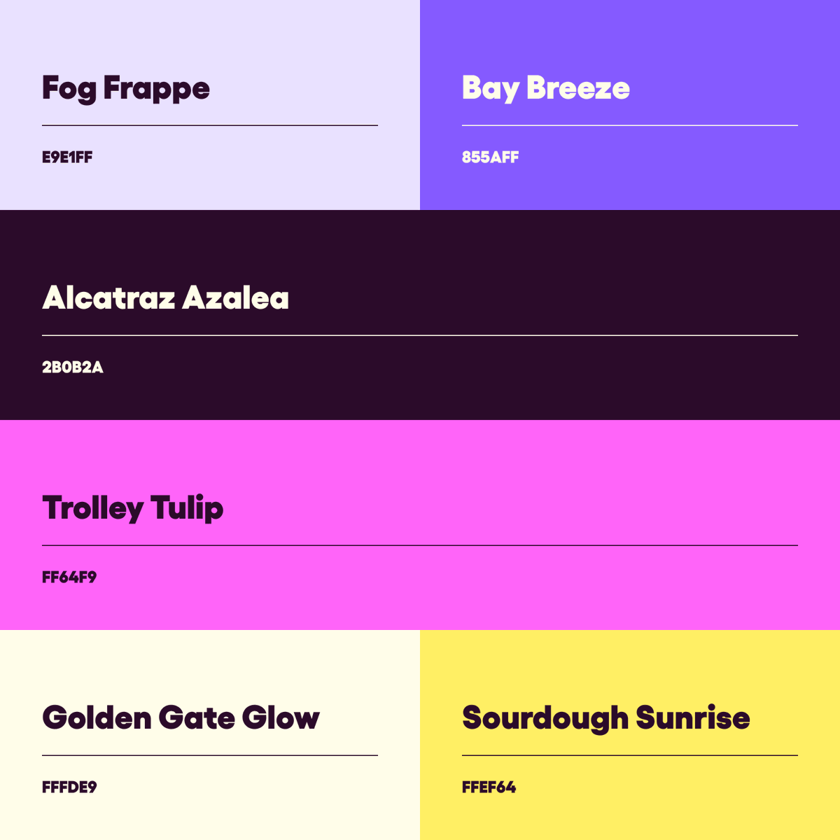 Frappe Color Combination