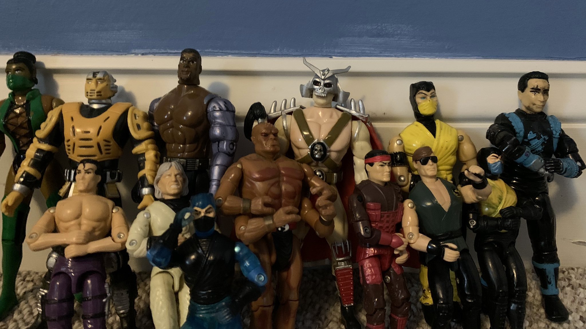Mortal Kombat Action Figures 1996