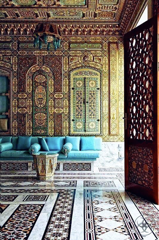 The breathtaking interiors of the Embassy of The Syrian Arab Republic ...