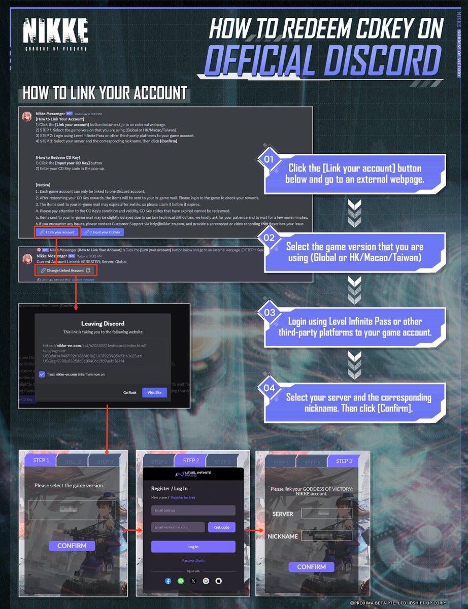 【Discord CD Key Redemption】 Dear Commanders, you can now redeem CD Keys ...