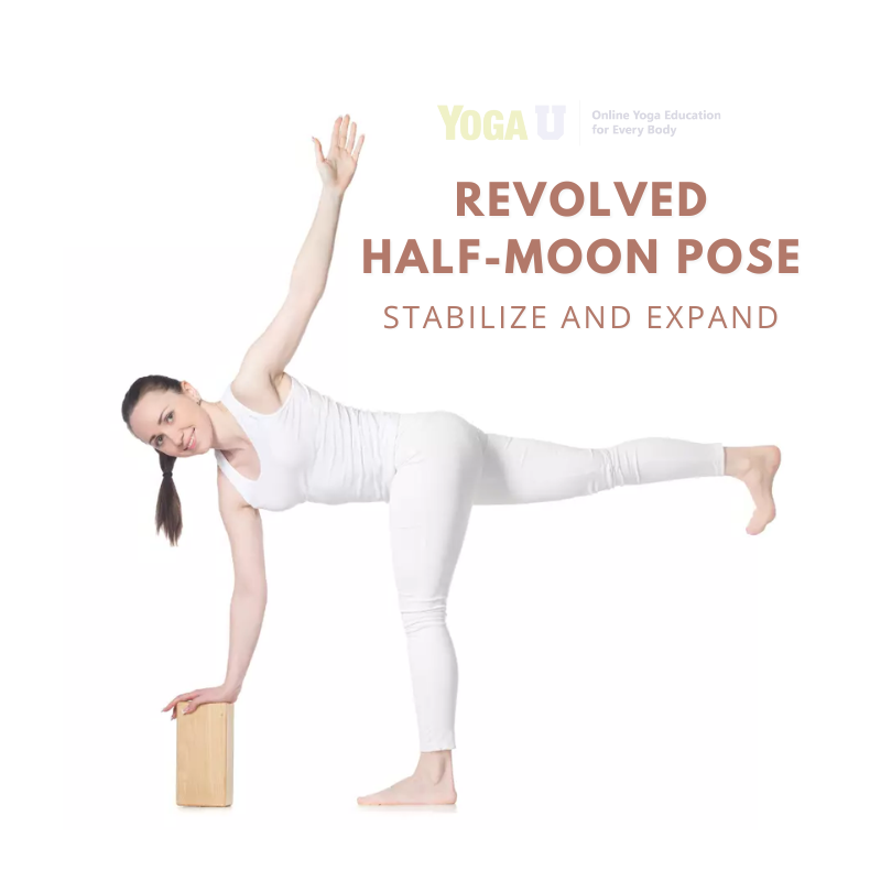 Revolved Half Moon Yoga