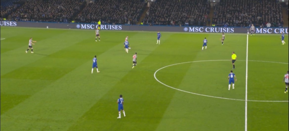 Chelsea came out victorious in a 3-2 win against Newcastle & I think ...