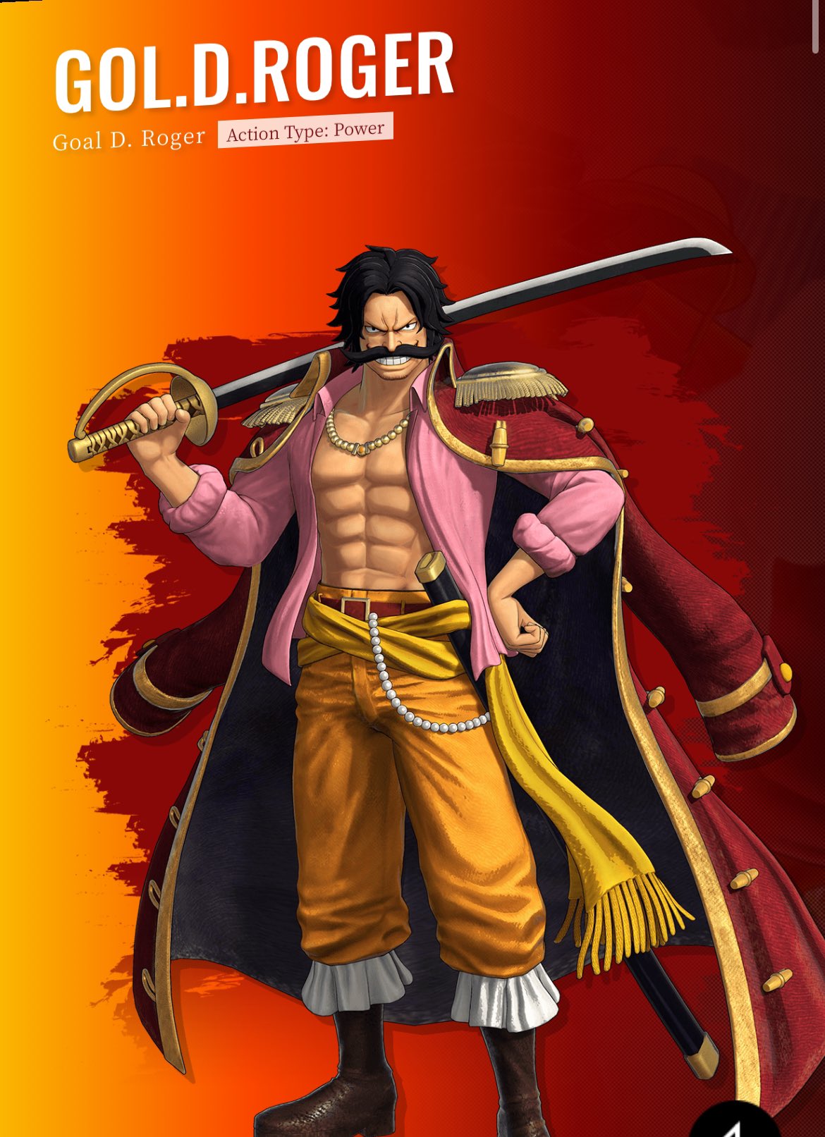 One Piece Gol D Roger Power