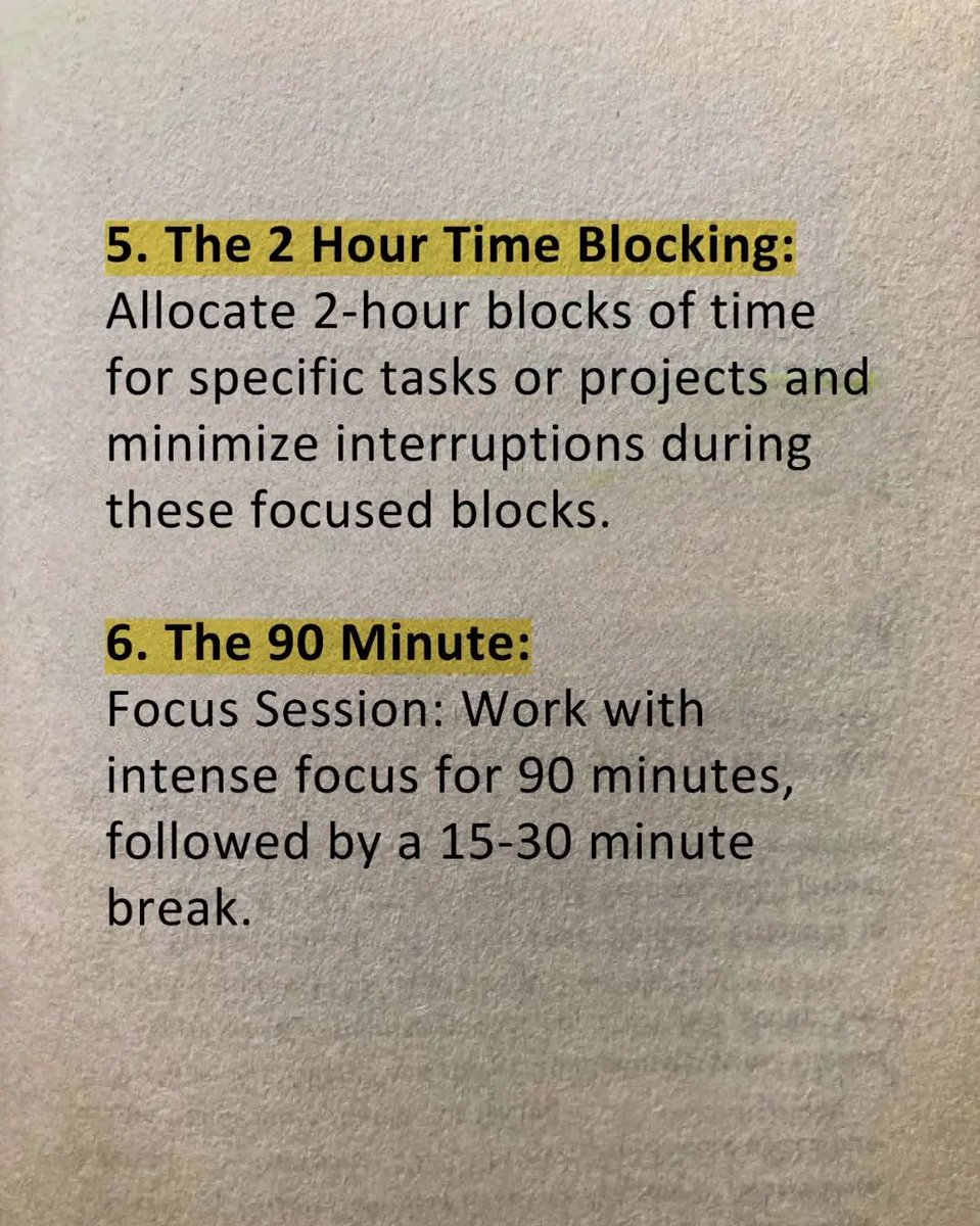 8 Proven Methods To Master Time Management: - THREAD - - Thread from ...