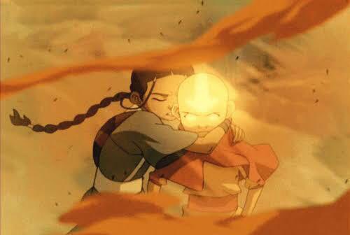 Aang Crying