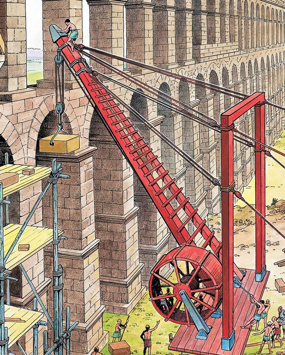 Rome was the preeminent engineering civilization. Its roads, bridges ...