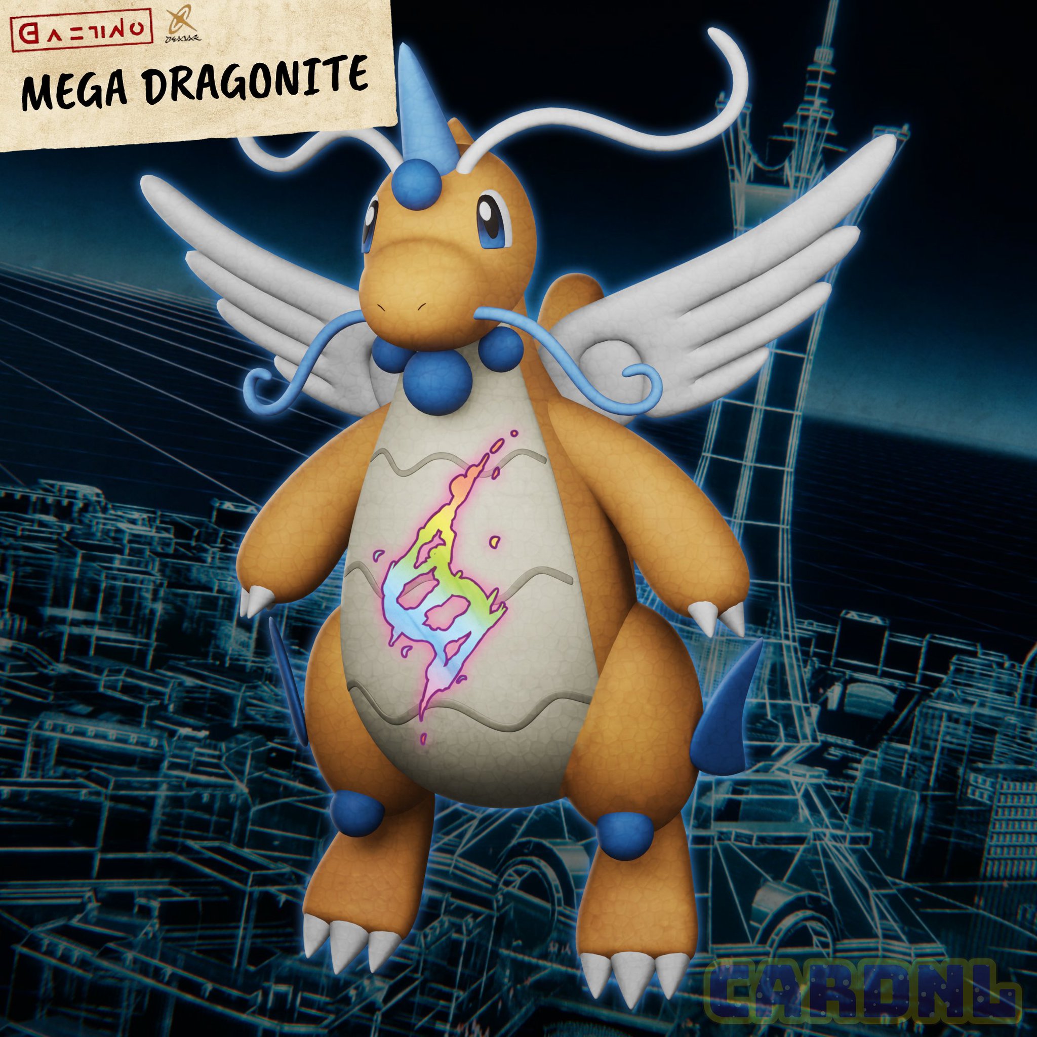 Dragonite Mega Evolution Lekkasje