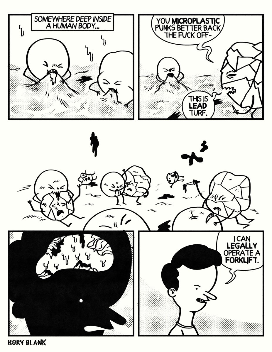 「the delicate balance of power 」Rory Blankの漫画