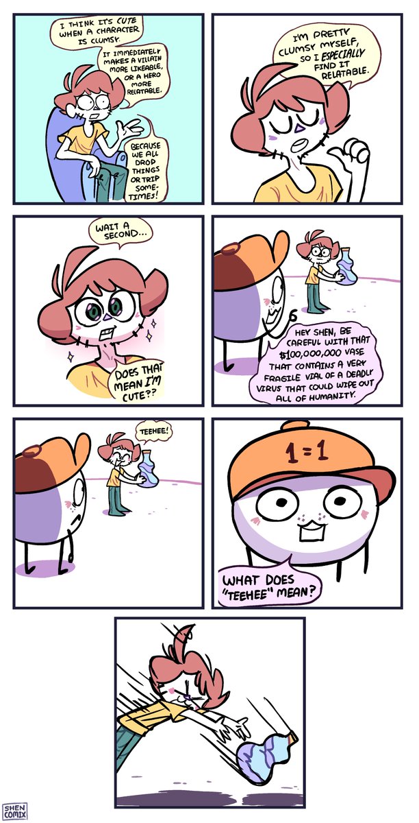 「In which Shen reads romance 」Shen Comixの漫画